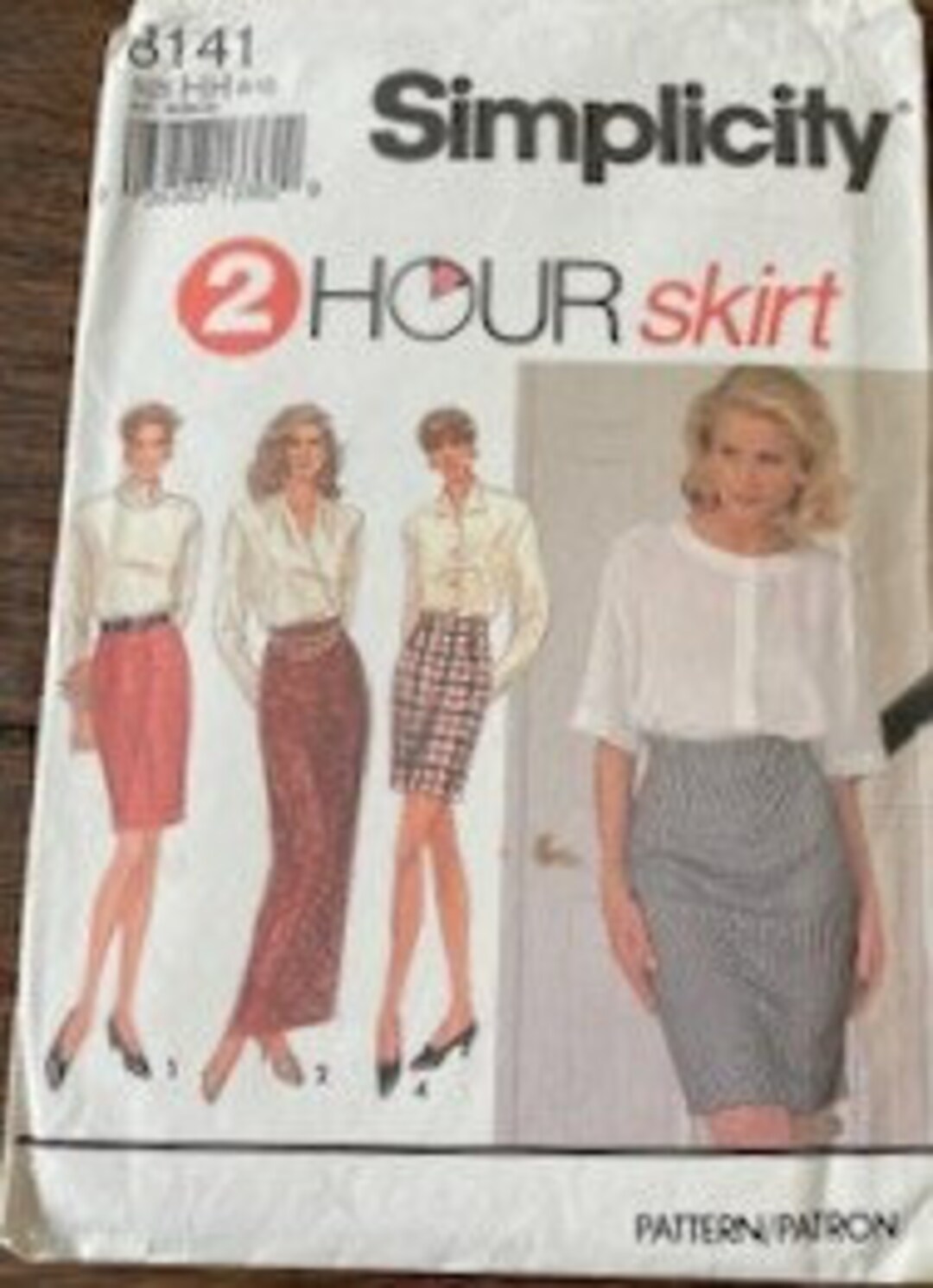 Simplicity Pattern 8141 for Misses' Skirts - Etsy