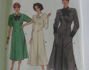 Vogue Sewing Pattern 9680, Misses' Dress, Vintage Pattern, Size 12 ...
