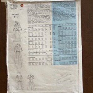 Vogue Bridal Pattern 1660: Cut - Etsy