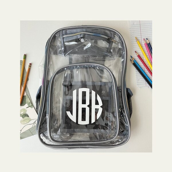 Clear Backpack - Etsy