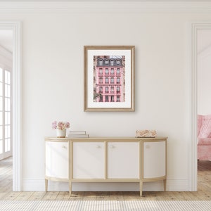 Pink Paris Photography Print, Parisian Building Photo, Fine Art Print ...