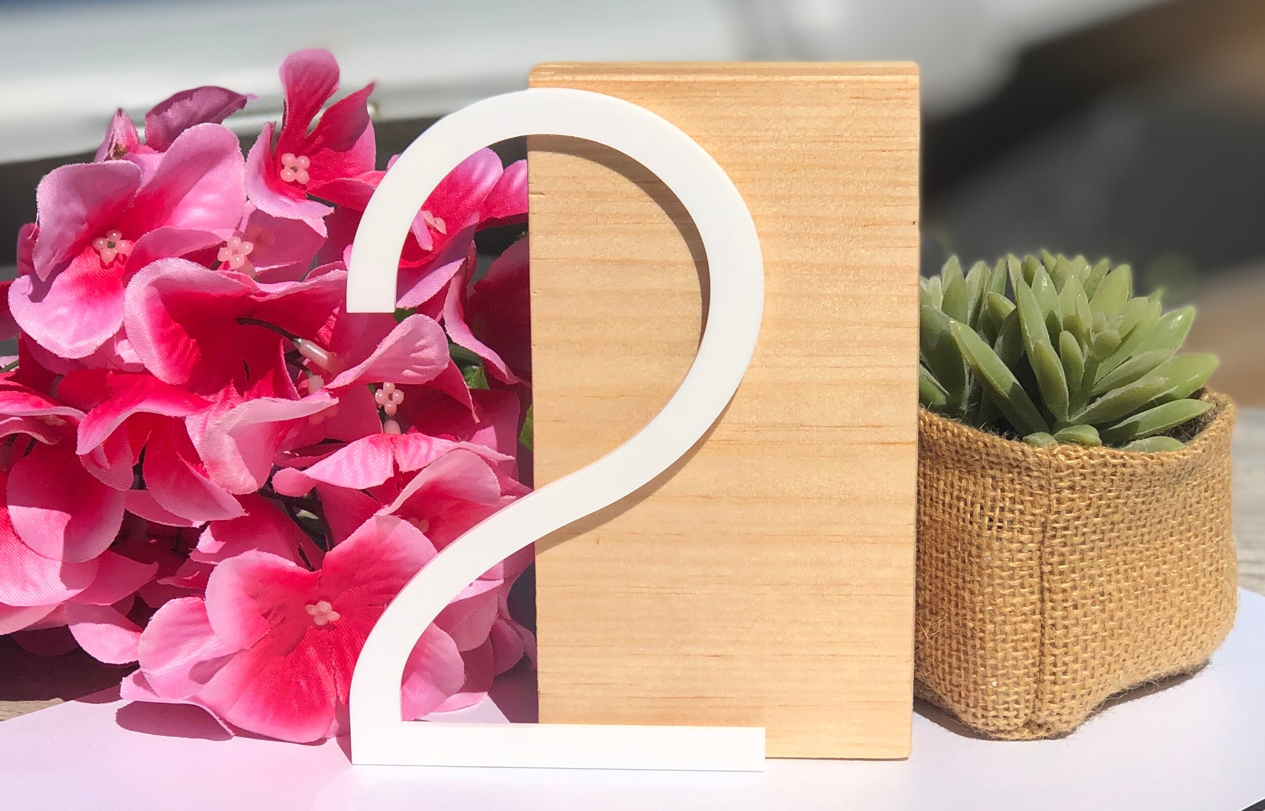 Modern Table Numbers Wedding Table Numbers Acrylic Table | Etsy