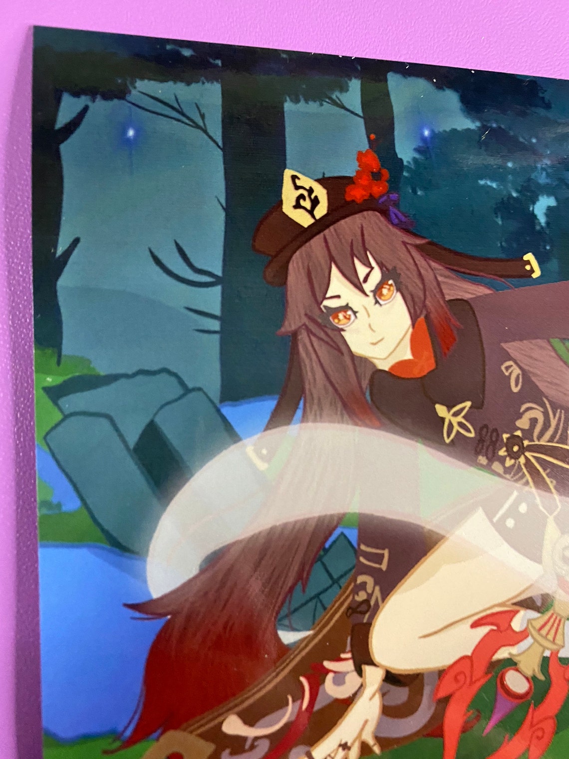 Hu Tao and Boo Tao 4x6 Print - Etsy UK