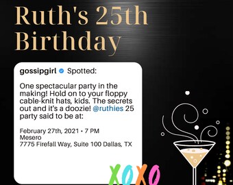 Gossip Girl Party | Etsy
