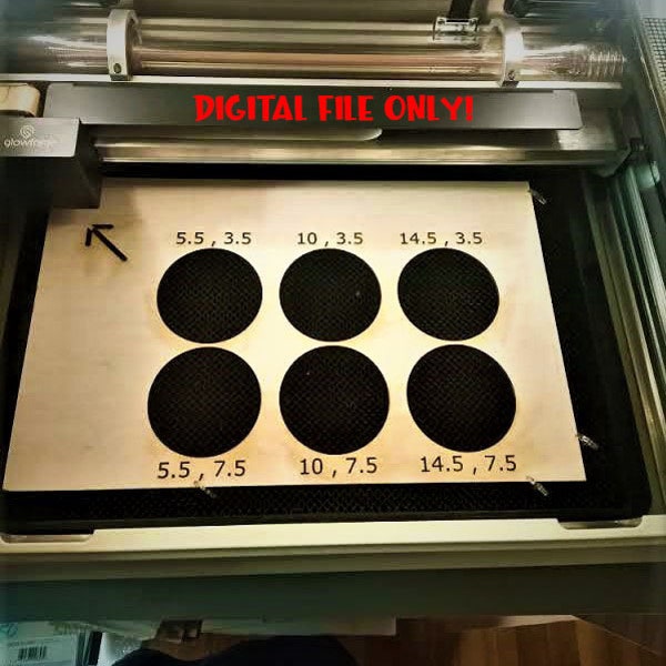 Coaster Jig Svg - Etsy