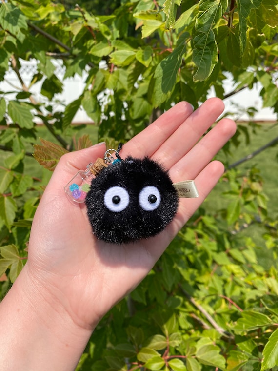 Soot Sprite Keychain | Etsy