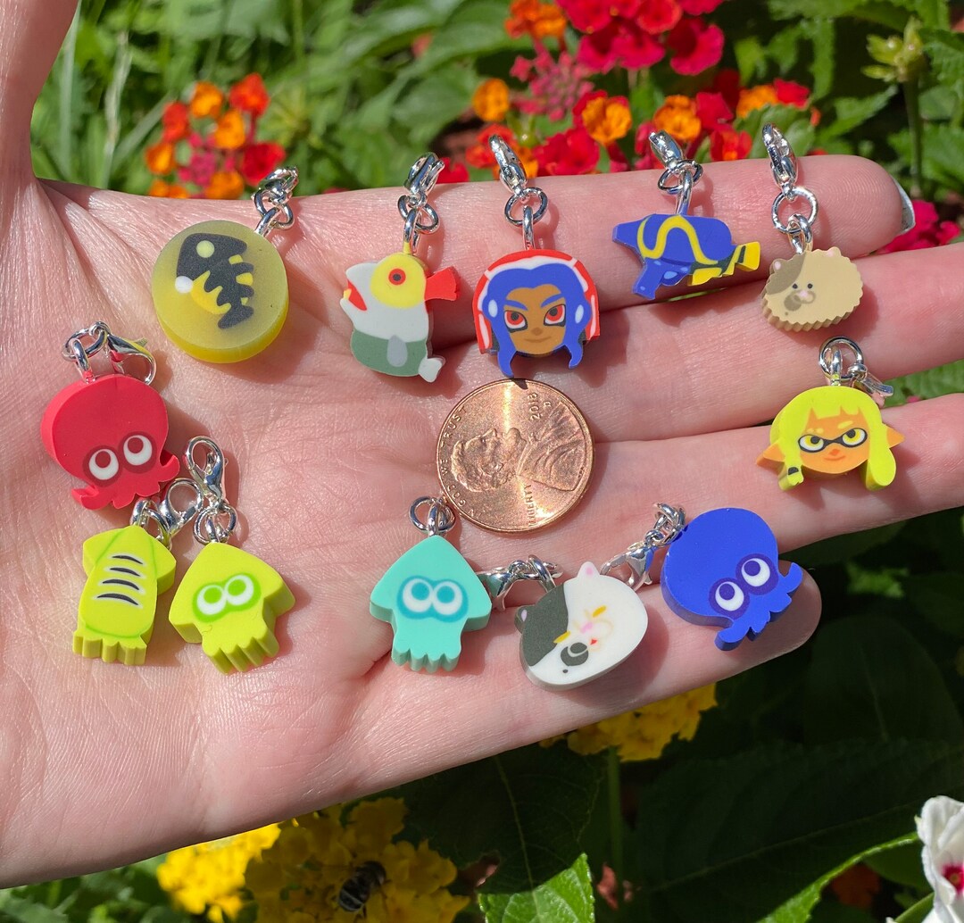 Splatoon 3 Charms - Etsy