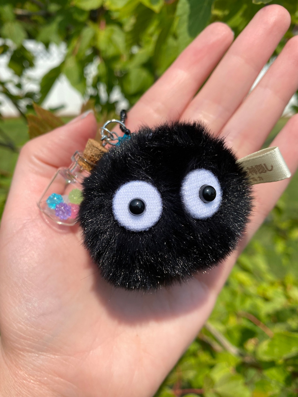Soot Sprite Keychain - Etsy