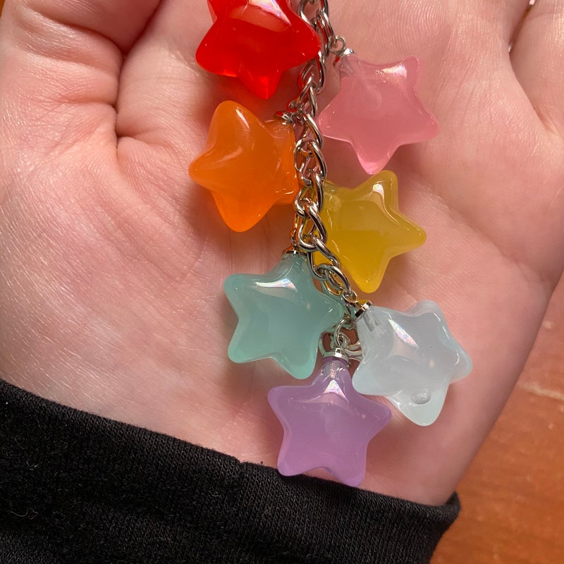 Star Keychain - Etsy