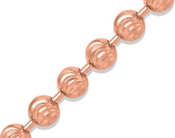 Rose Gold Ball Chain - Etsy