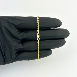 2mm Solid 18k Italian Gold Twisted Rope Chain Real Genuine Gold Heavy ...