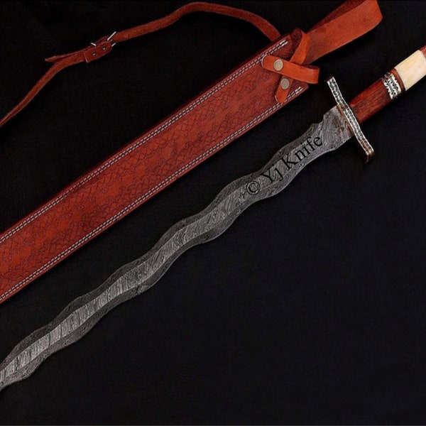 Flamberge Sword - Etsy