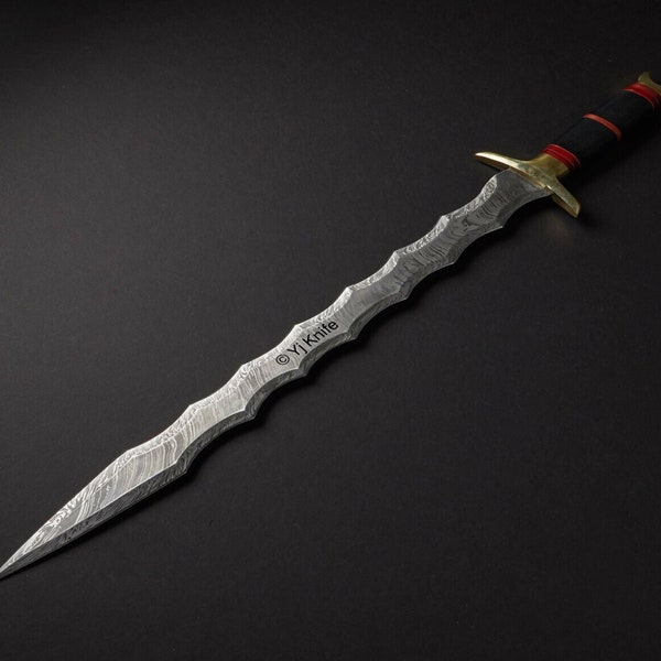 Flamberge Sword - Etsy