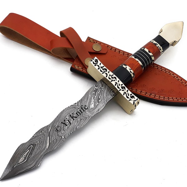 Flamberge Dagger - Etsy