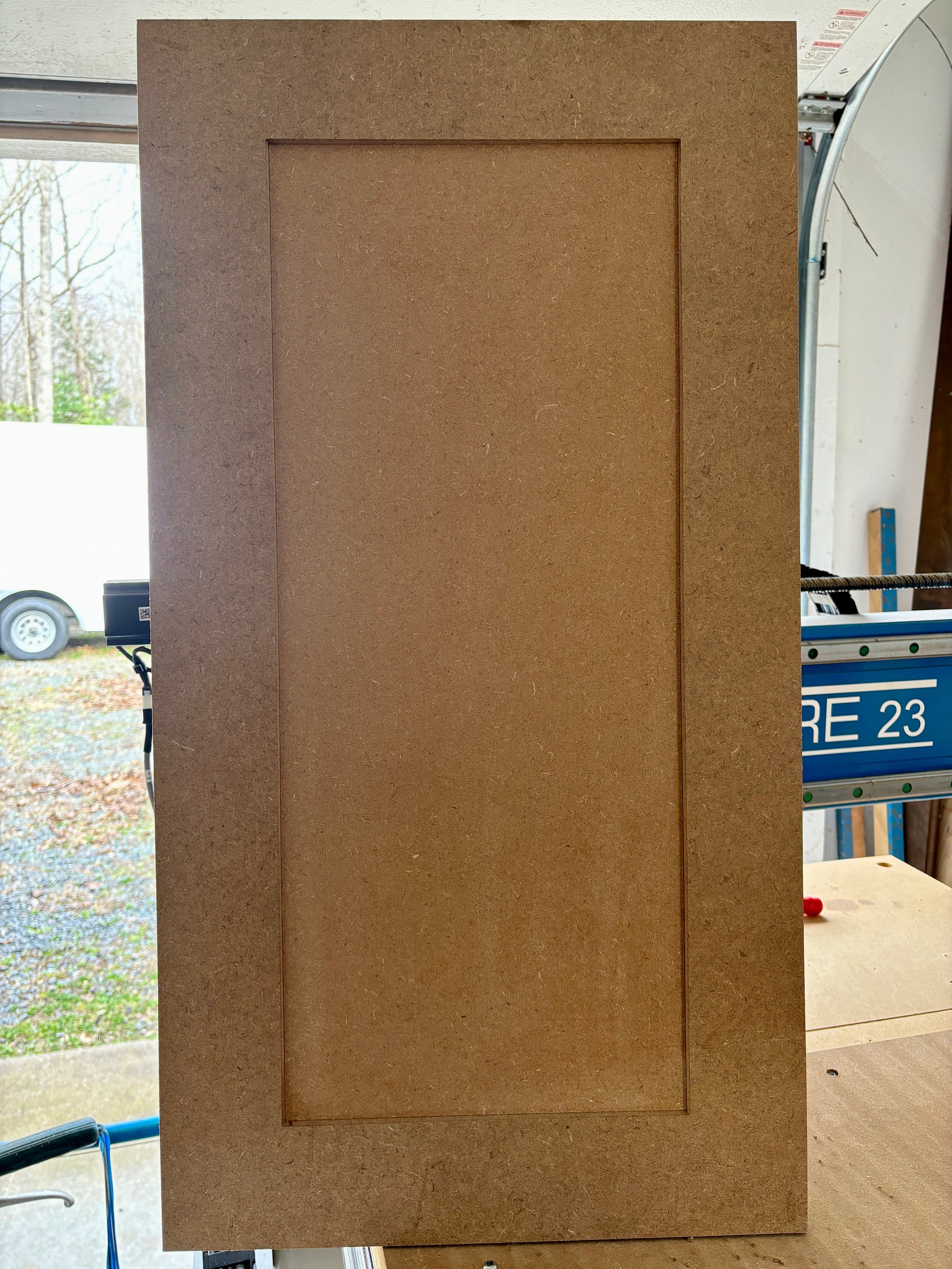 Custom MDF Shaker Doors/ Raised Panel/ Custom Style/ Any Size/ CNC ...