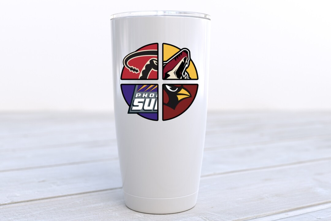 Arizona Sports Tumbler- Phoenix Suns , Arizona Cardinals, Arizona ...
