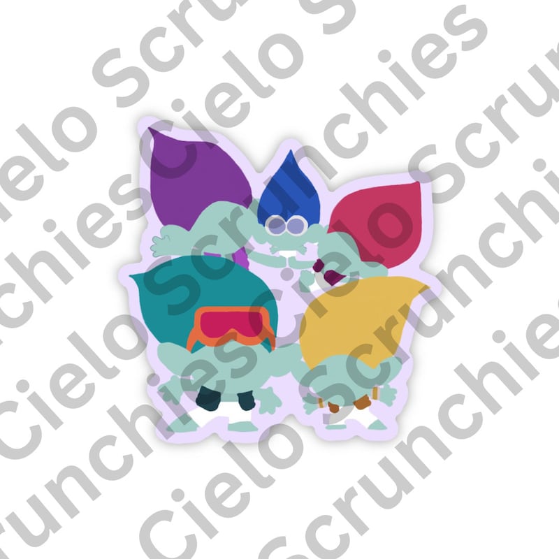 Troll Stickers - Etsy