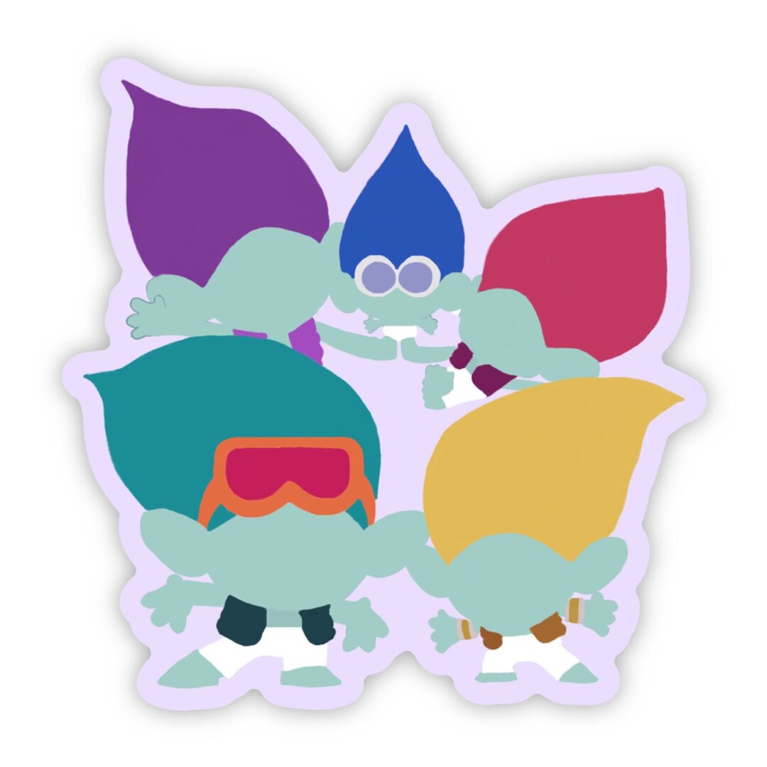 Trolls Band Together Brozone Sticker - Etsy