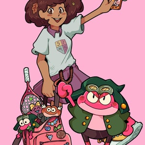 Amphibia Anime Acrylic Stands - Etsy