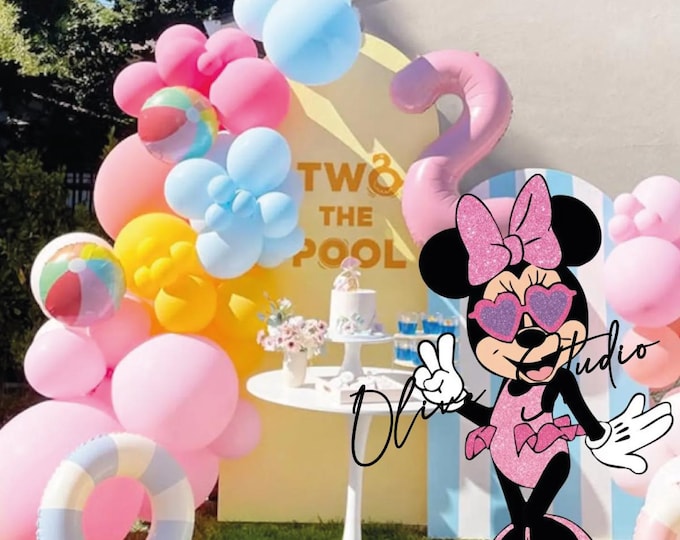 Minnie Mouse Second Birthday Peace Sign Clipart - Etsy Canada