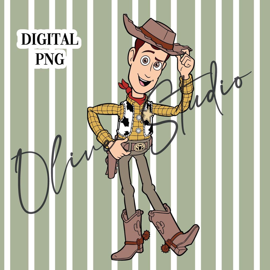 Woody Neutral Colors Png - Woody Toy Story Party - Digital Art - Cut ...
