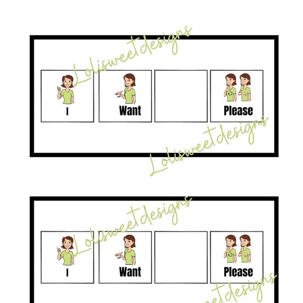 I Want Pecs Card - Etsy
