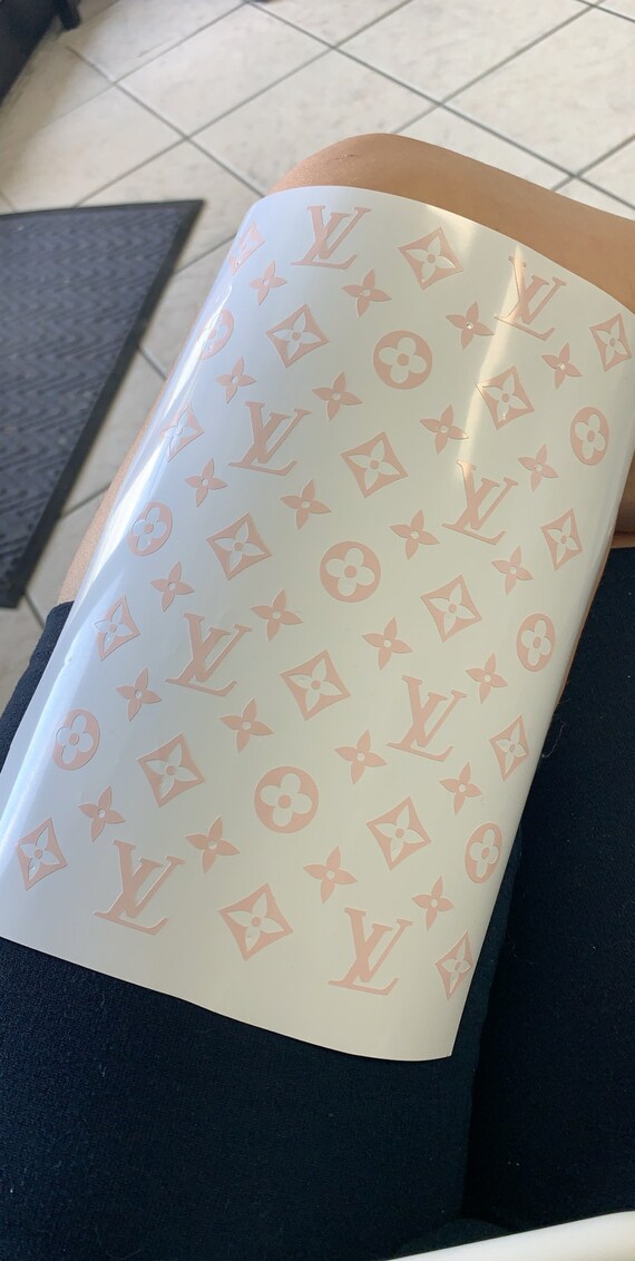 Louis Vuitton inspired Vinyl Sticker | Etsy