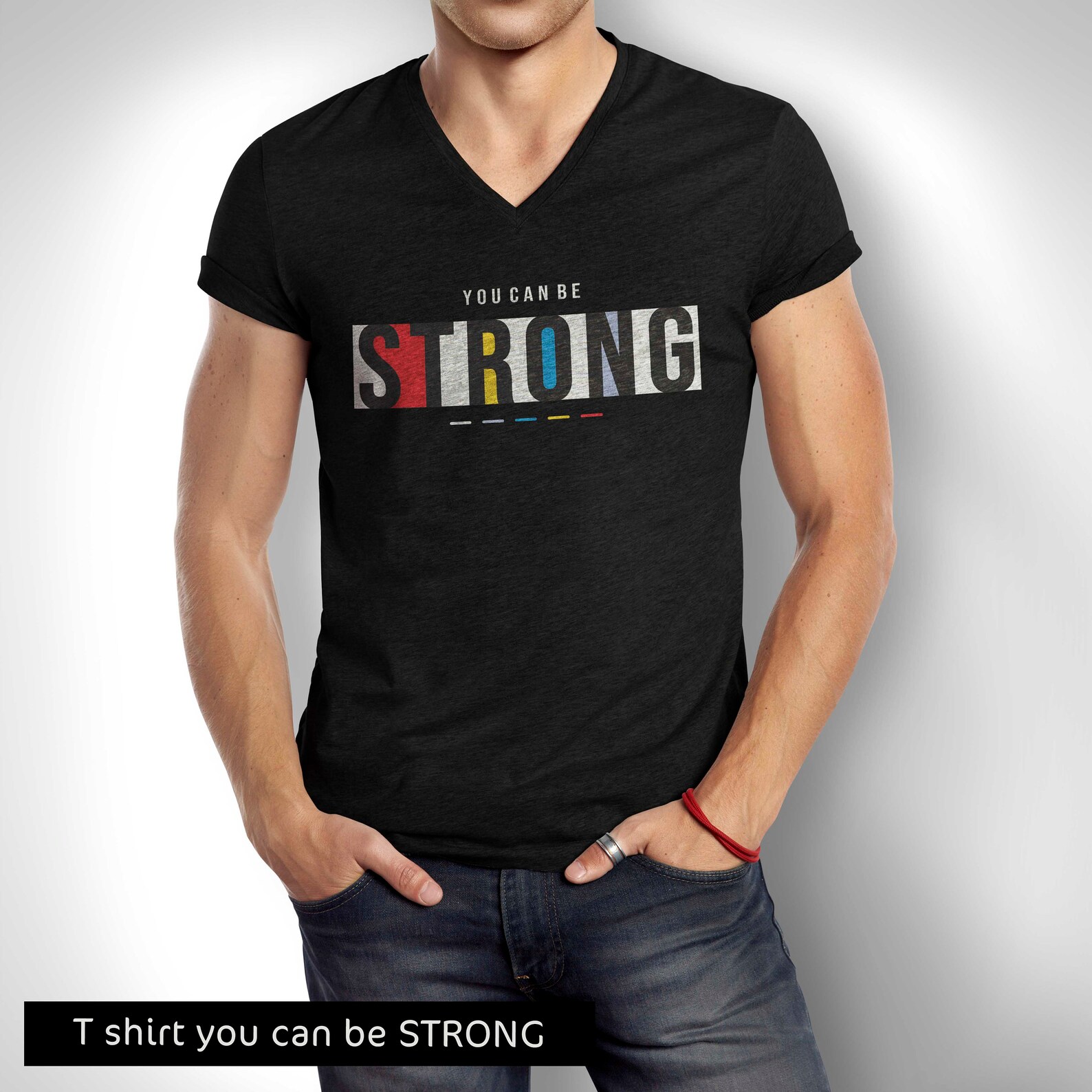 T Shirt You Can Be STRONG - Etsy
