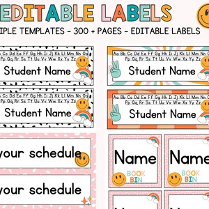 Boho Groovy Classroom Decor Bundle, Complete Boho Classroom Collection ...