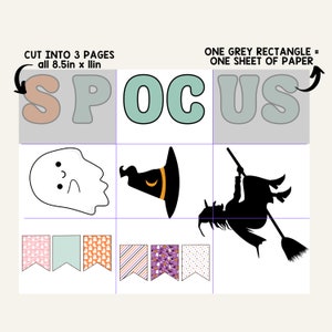 Groovy Ghost Halloween Retro Bulletin Board Kit, Fall Hallway Decor ...