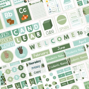 Plant Classroom Decor Bundle, Complete Classroom Nature Decor ...