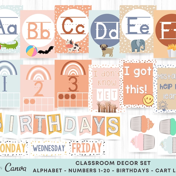 Classroom Decor Bundle - Etsy