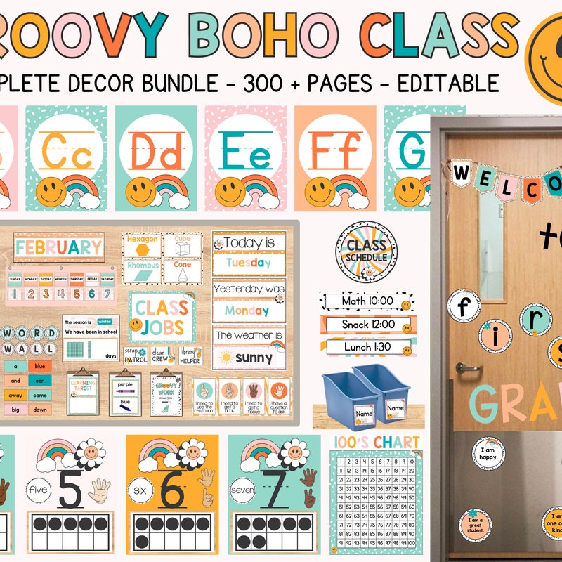 Classroom Theme Bundle - Etsy