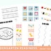 Kindergarten Readiness Binder Printable Pages, Homeschool Learning ...
