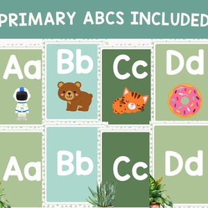 Plant Classroom Decor Bundle, Complete Classroom Nature Decor ...