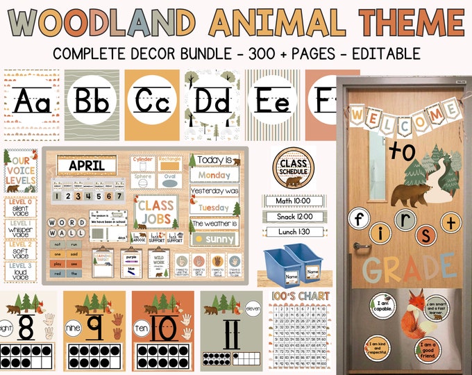 Adventure Theme Complete Classroom Collection [editable] - Etsy Canada