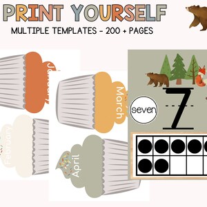 Woodland Animal Classroom Decor Bundle, Adventure Classroom Collection ...