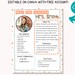 Boho Retro Meet the Teacher Editable Printable, Star Boho Meet the ...