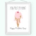 Mothers Day Handprint Craft, Ice Cream Mother's Day Handprint Art ...