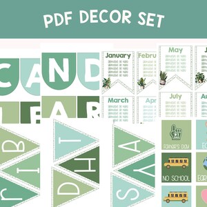 Plant Classroom Decor Bundle, Complete Classroom Nature Decor ...