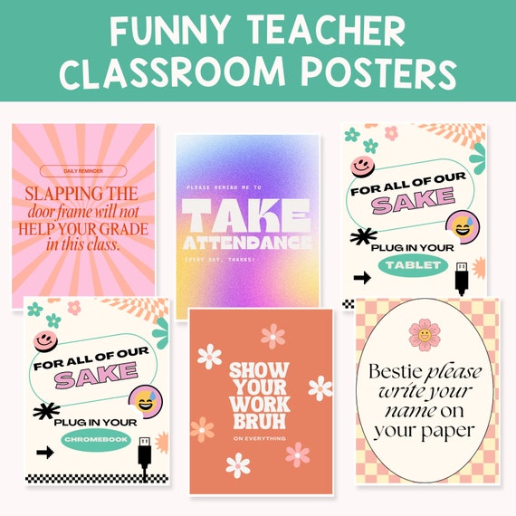 Educational Posters For High School Classrooms