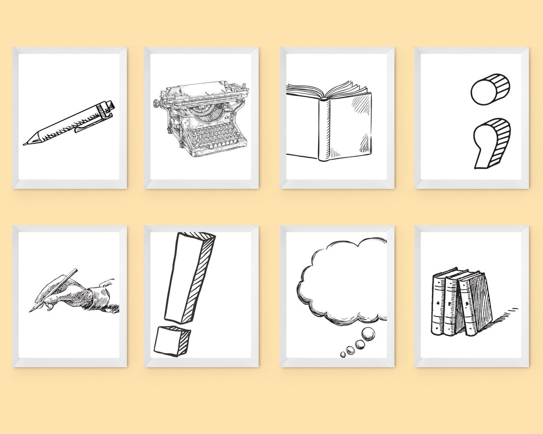 ELA Classroom Posters High School, Elementary Classroom Decor ...