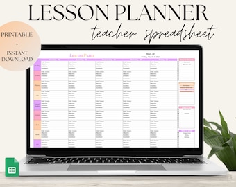 Weekly Teacher Lesson Planner and Small Group Planner, Teacher Lesson ...