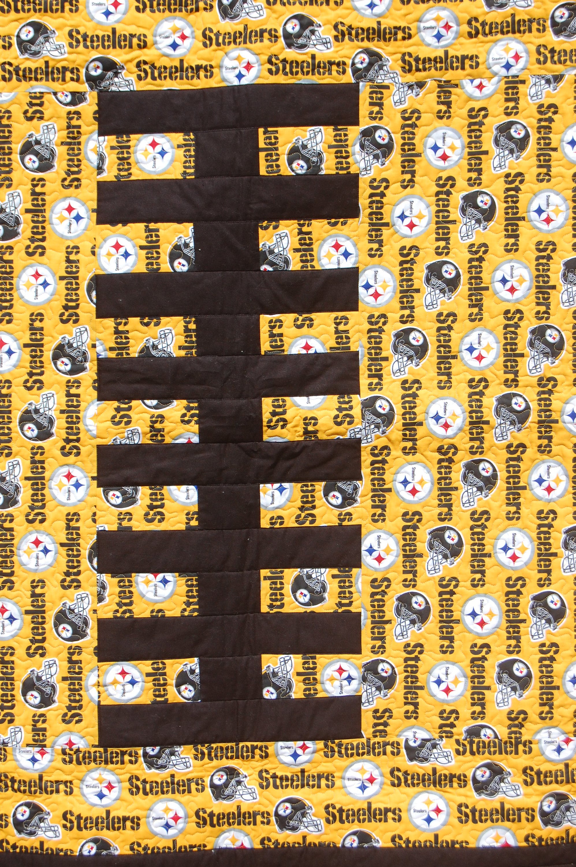 Pittsburgh Steelers Football Quilt - Etsy