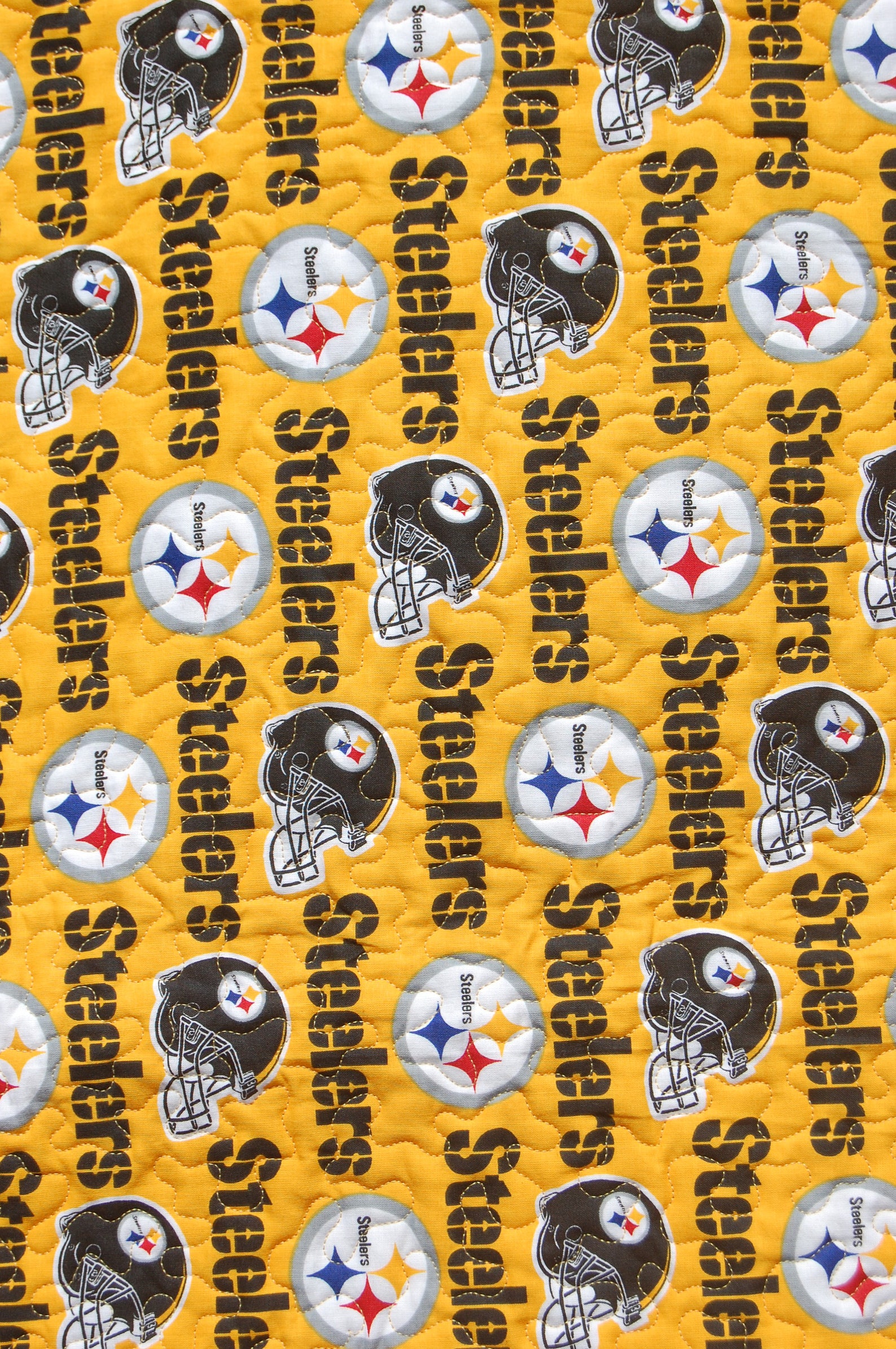 Pittsburgh Steelers Football Quilt - Etsy