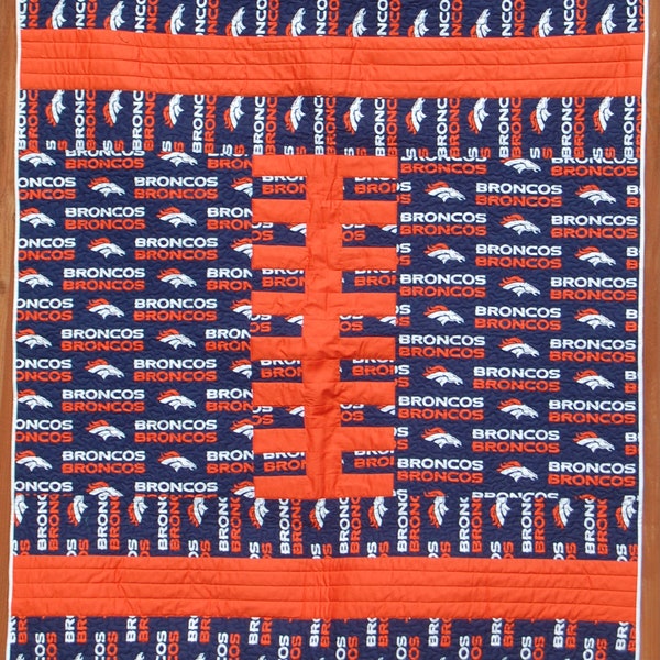 Denver Broncos Bedding - Etsy