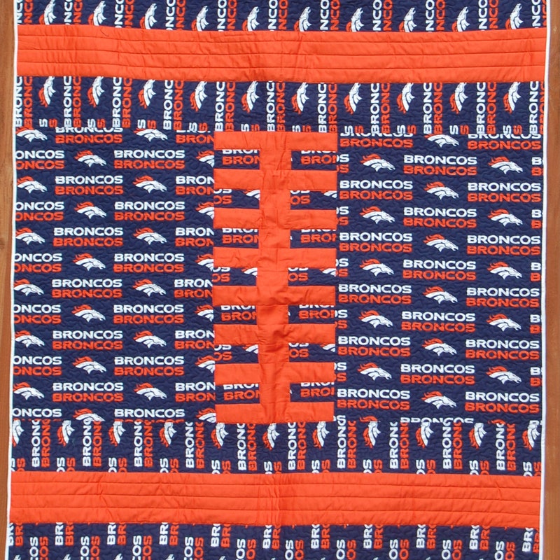 Denver Broncos Bedding - Etsy