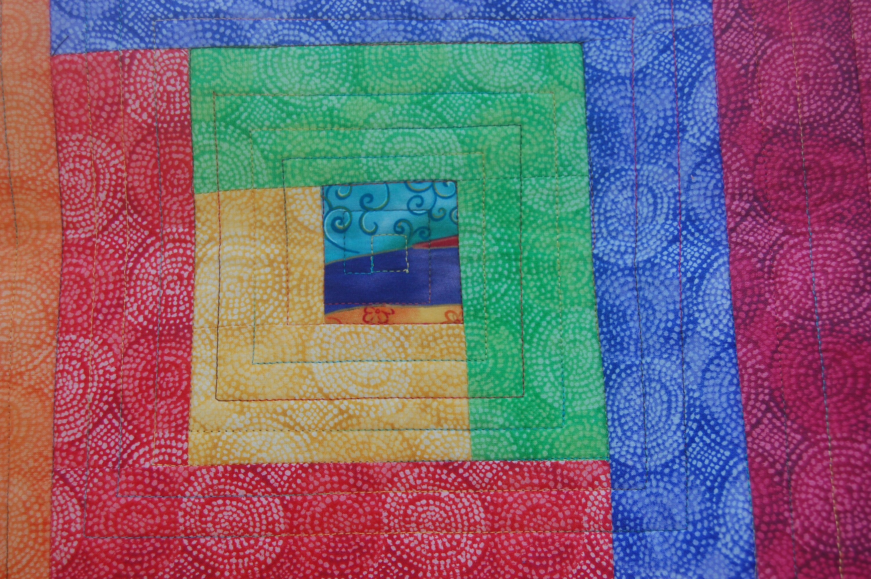Rainbow Brite Quilt - Etsy