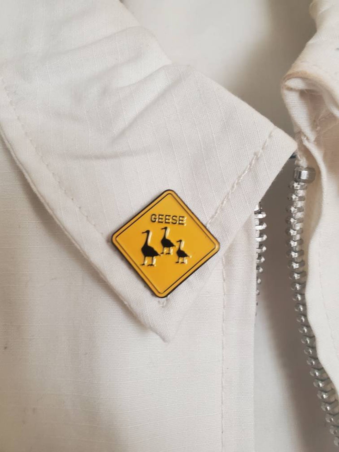 GEESE Canada Goose Canadian Road Sign Soft Enamel Pin - Etsy