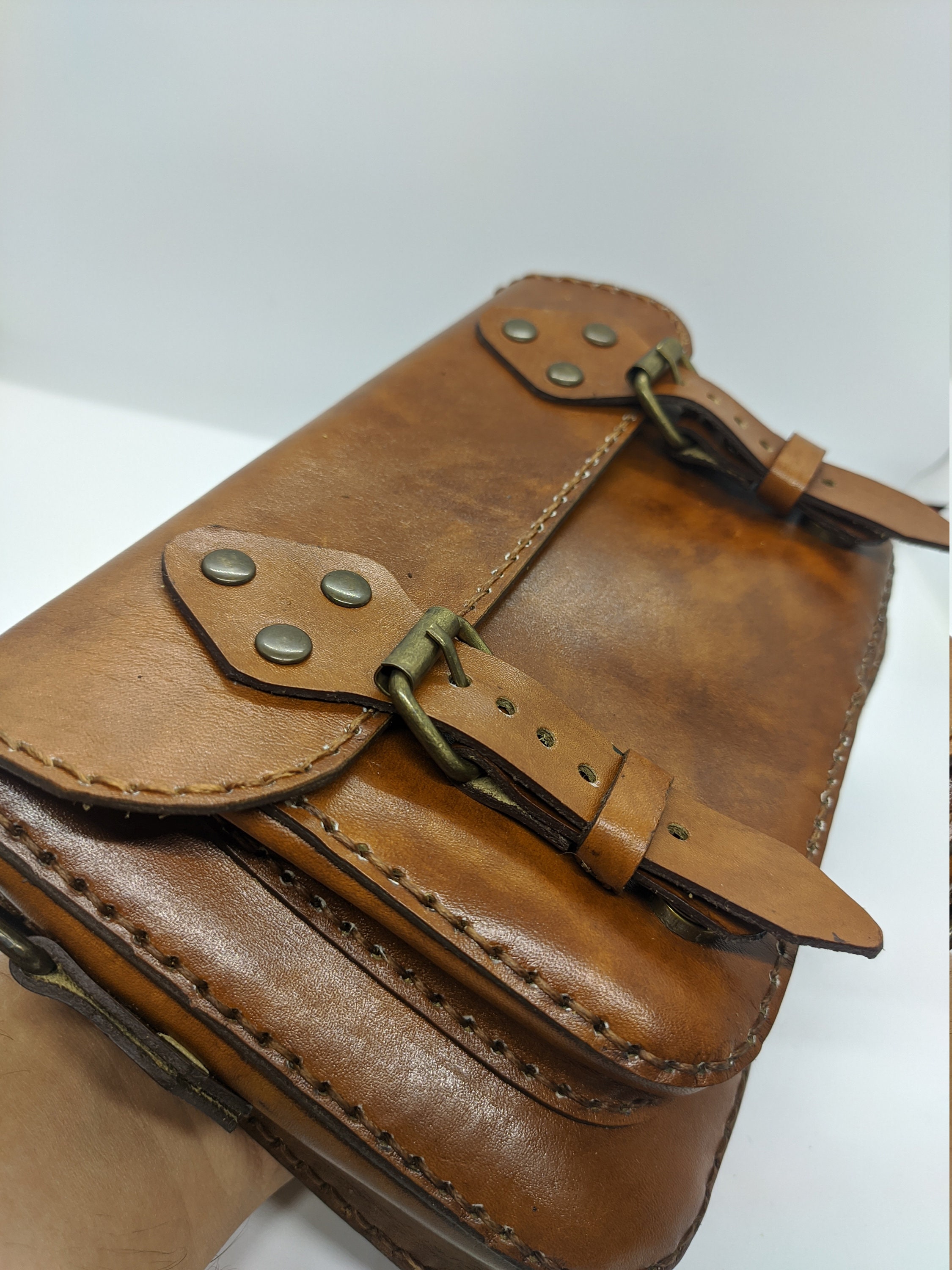 Leather Satchel Bag Pattern PDF + Surprise Pattern, Crossbody Bag ...